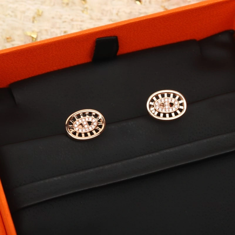 Brand-authenticated Hermes Earrings