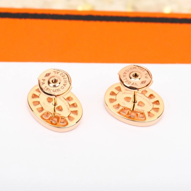 Brand-authenticated Hermes Earrings