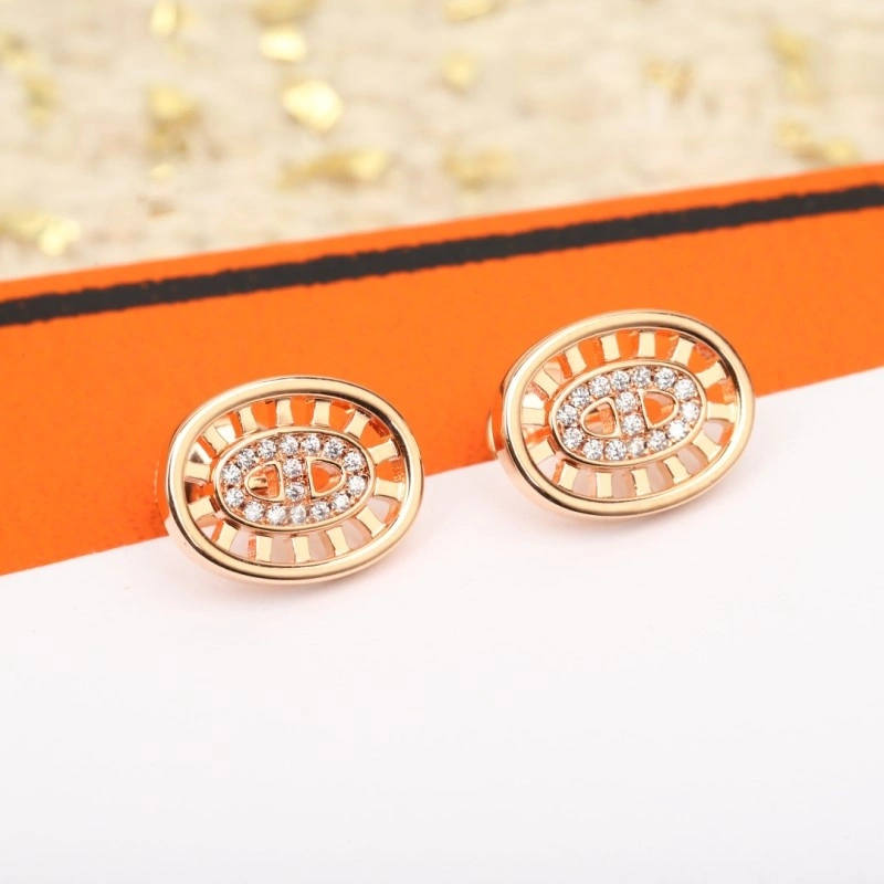 Brand-authenticated Hermes Earrings