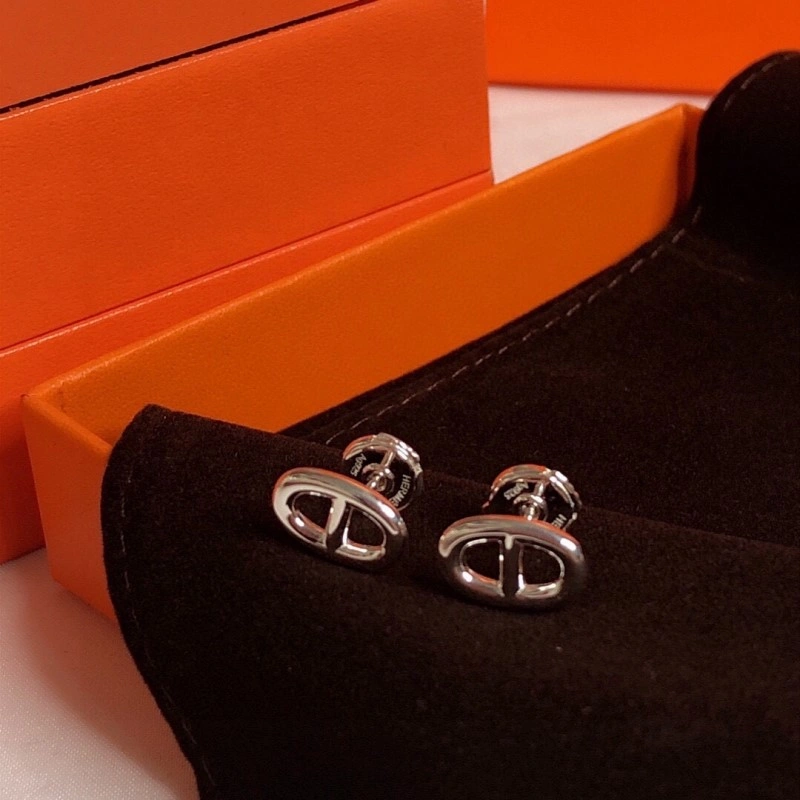 Top mirror Hermes Earrings
