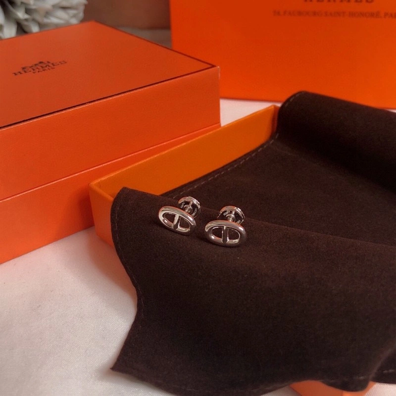 Top mirror Hermes Earrings