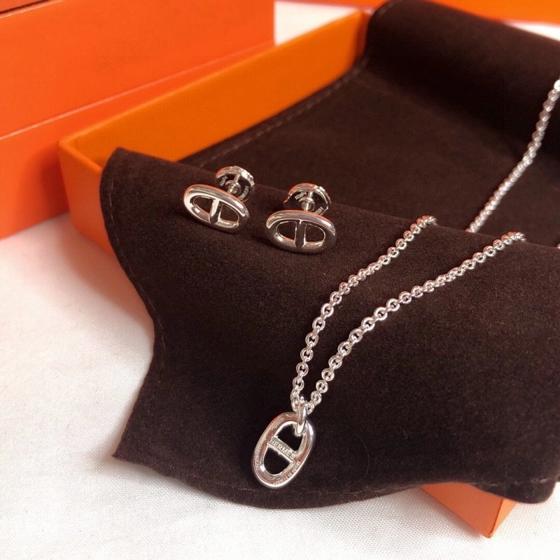 Top mirror Hermes Earrings