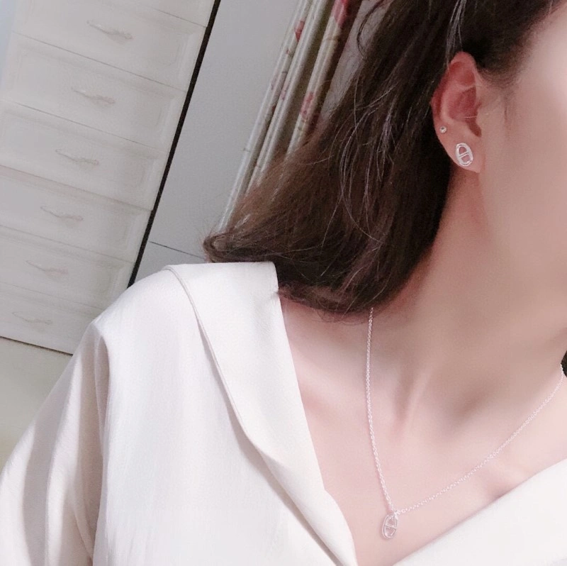 Top mirror Hermes Earrings