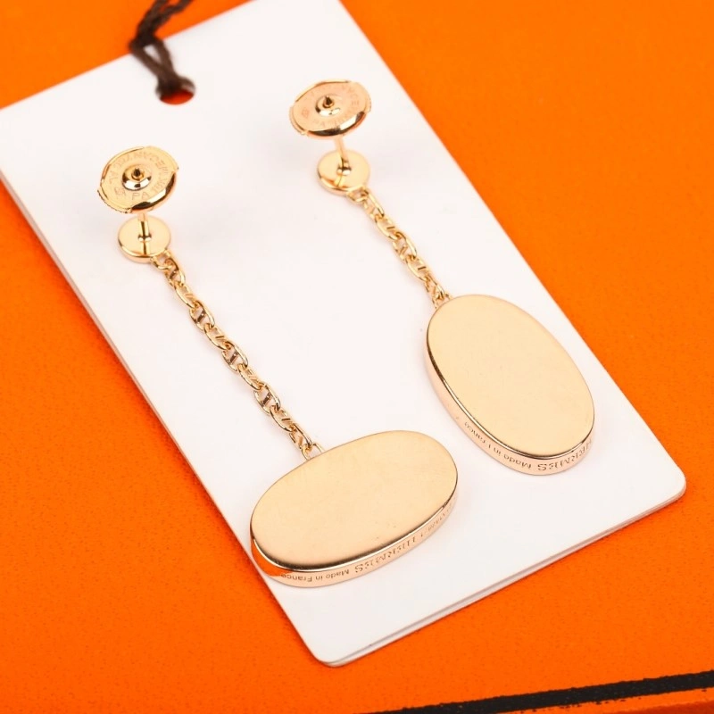 Brand-authenticated Hermes Earrings