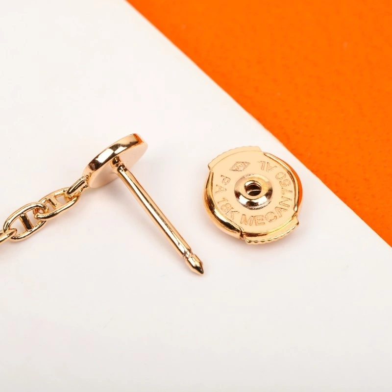 Brand-authenticated Hermes Earrings