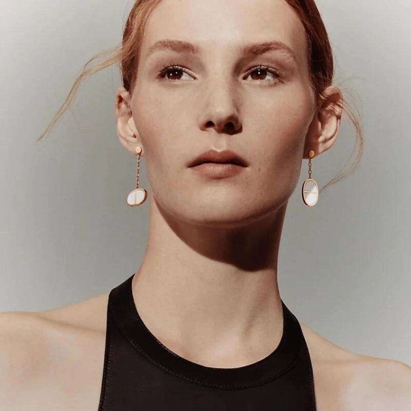 Brand-authenticated Hermes Earrings