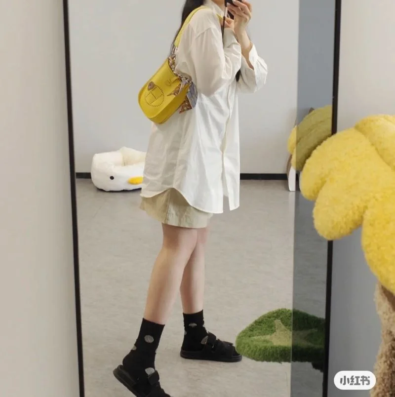 Top mirror Hermes Evelyn Bags
