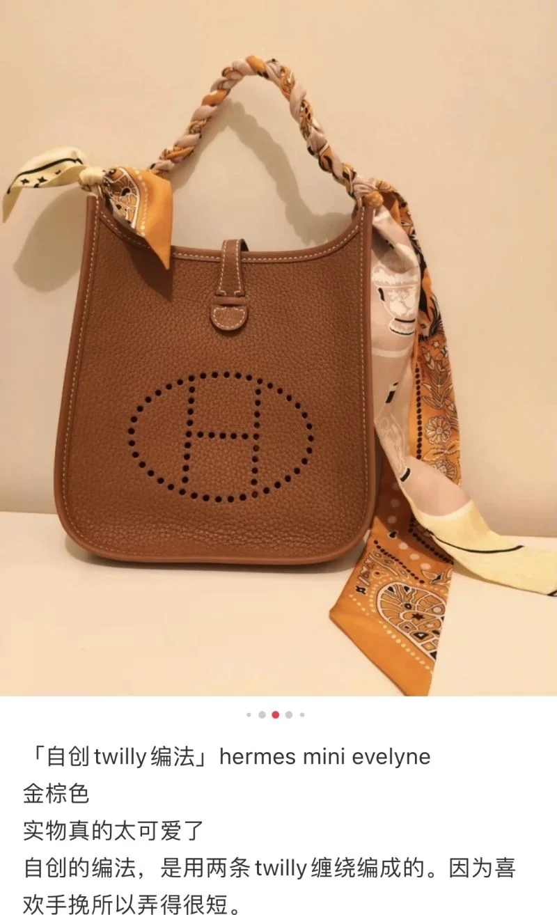 Indistinguishable Hermes Evelyn Bags