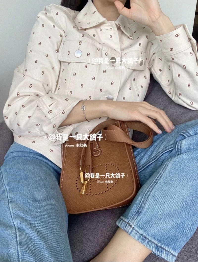 Top mirror Hermes Evelyn Bags