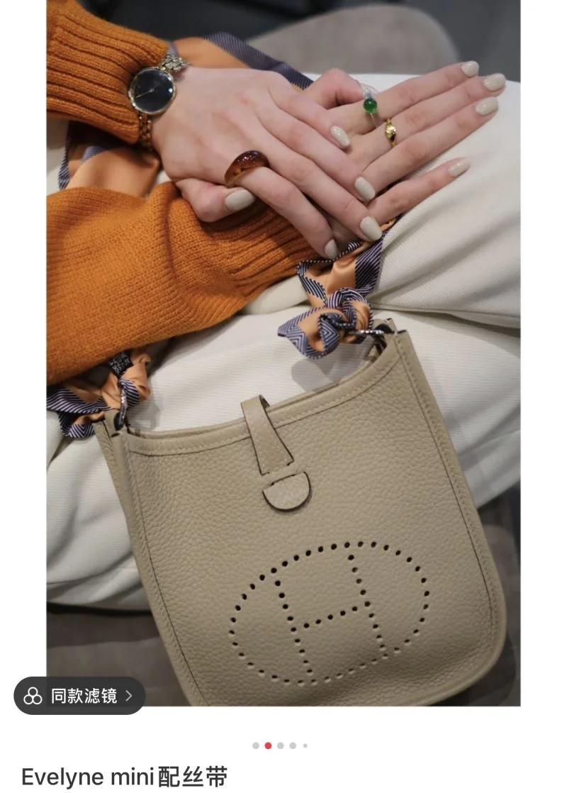 Authentic Hermes Evelyn Bags