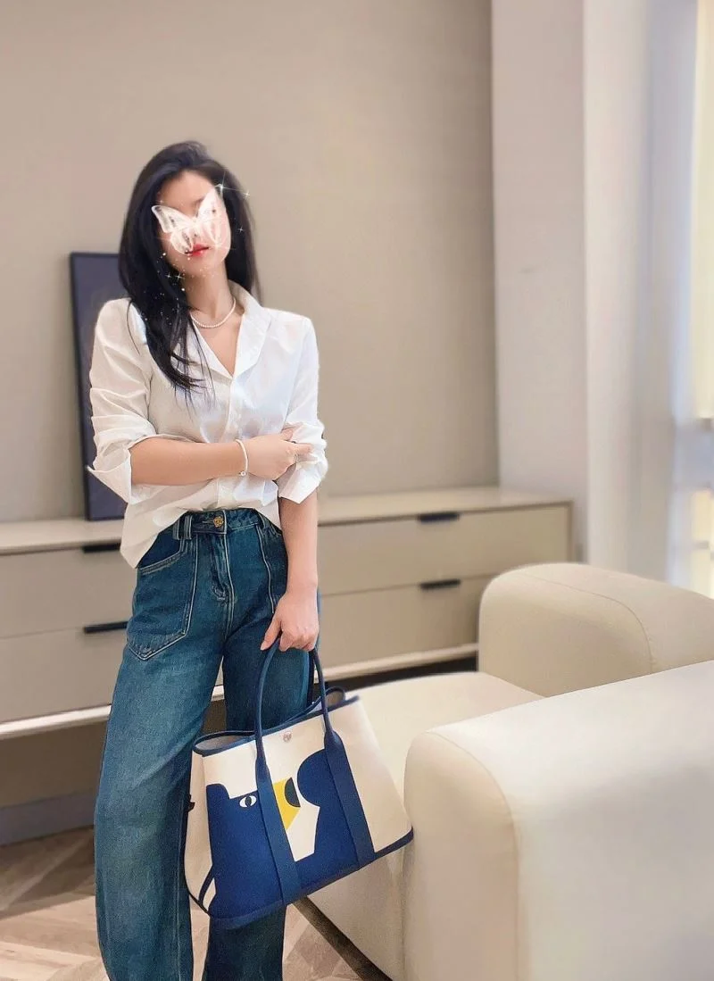 High fidelity Hermes Garden Party Bags