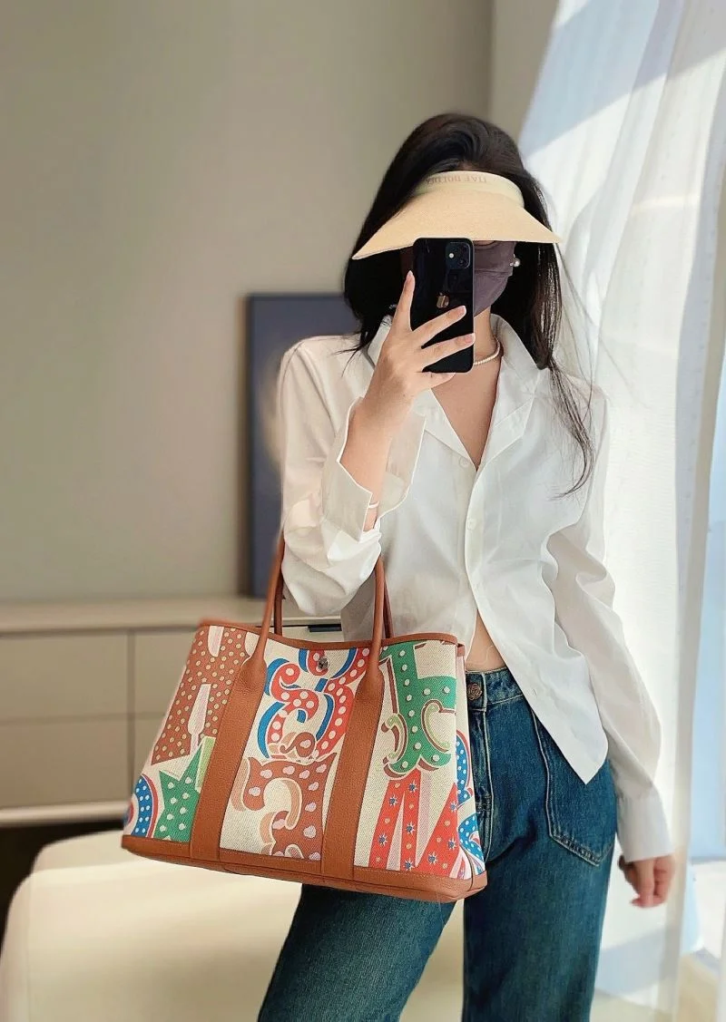 Inexpensive Hermes Garden Party Bags