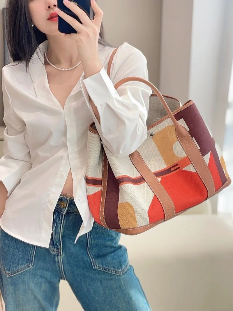 Indistinguishable Hermes Garden Party Bags