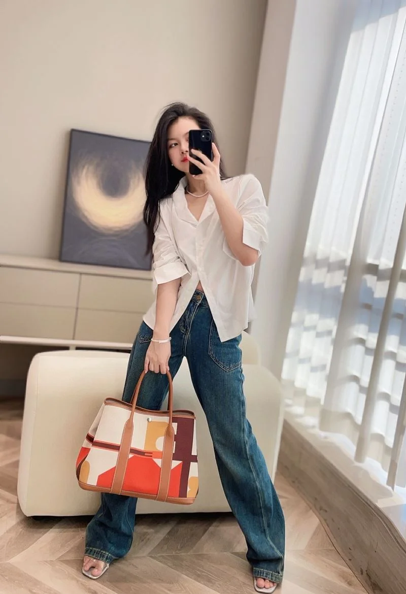 Indistinguishable Hermes Garden Party Bags