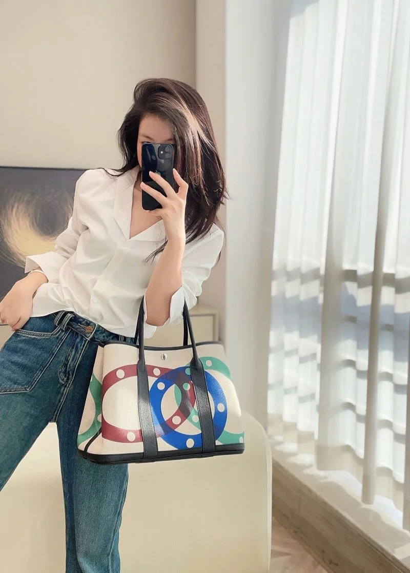 Exact replica Hermes Garden Party Bags