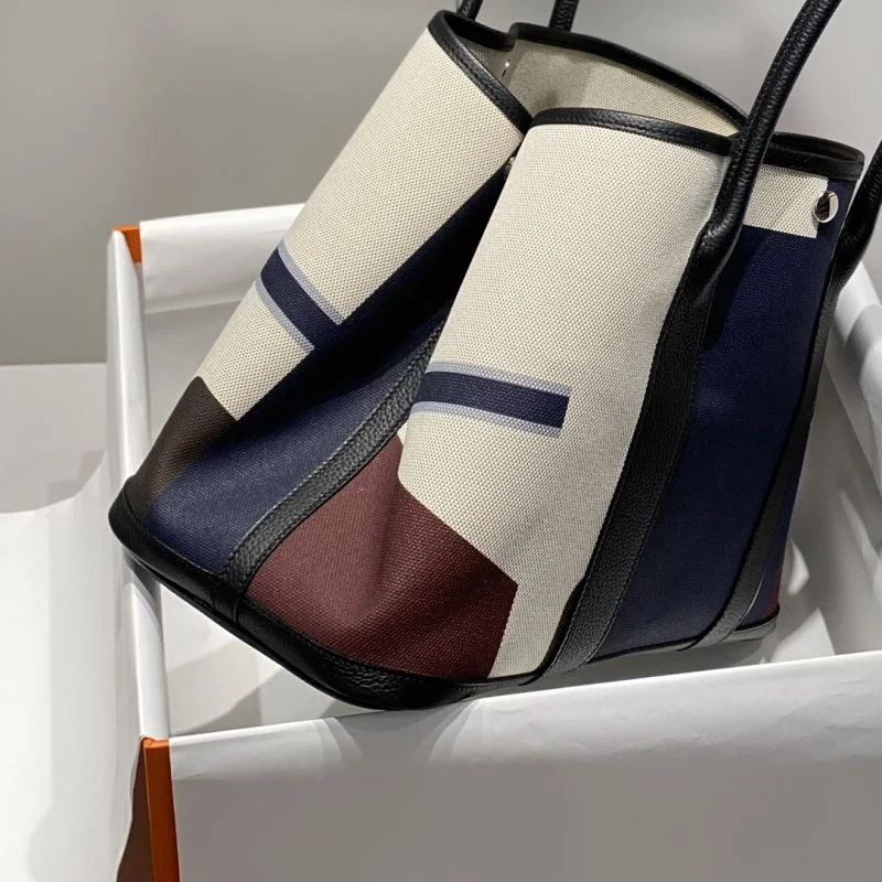 Brand-authenticated Hermes Garden Party Bags