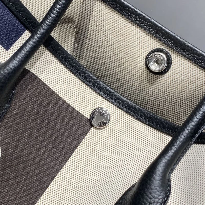 Brand-authenticated Hermes Garden Party Bags