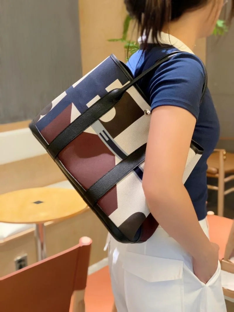 Brand-authenticated Hermes Garden Party Bags