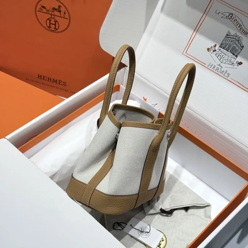 Brand-authenticated Hermes Garden Party Bags