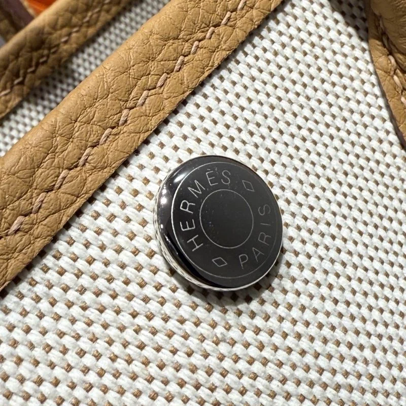 Brand-authenticated Hermes Garden Party Bags