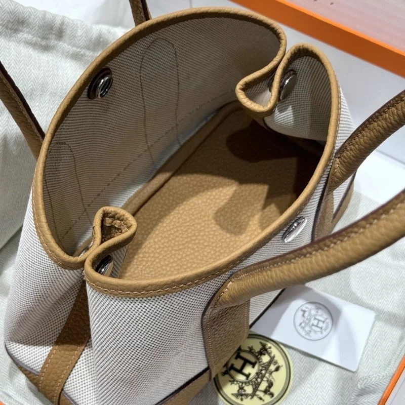Brand-authenticated Hermes Garden Party Bags