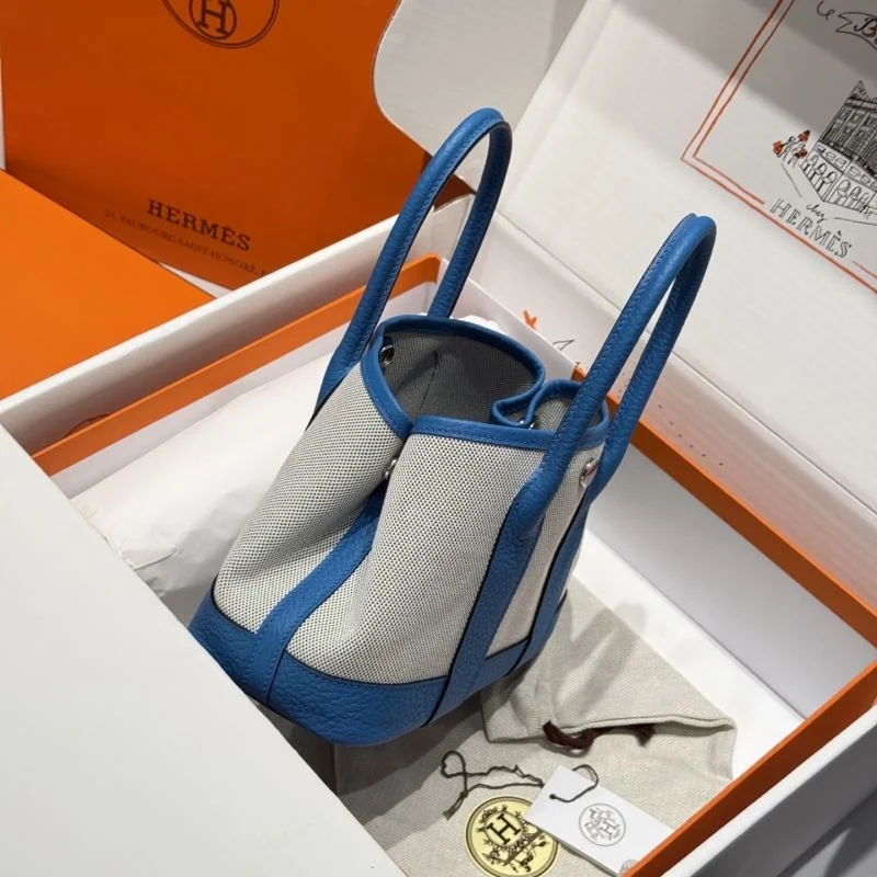 Brand-authenticated Hermes Garden Party Bags