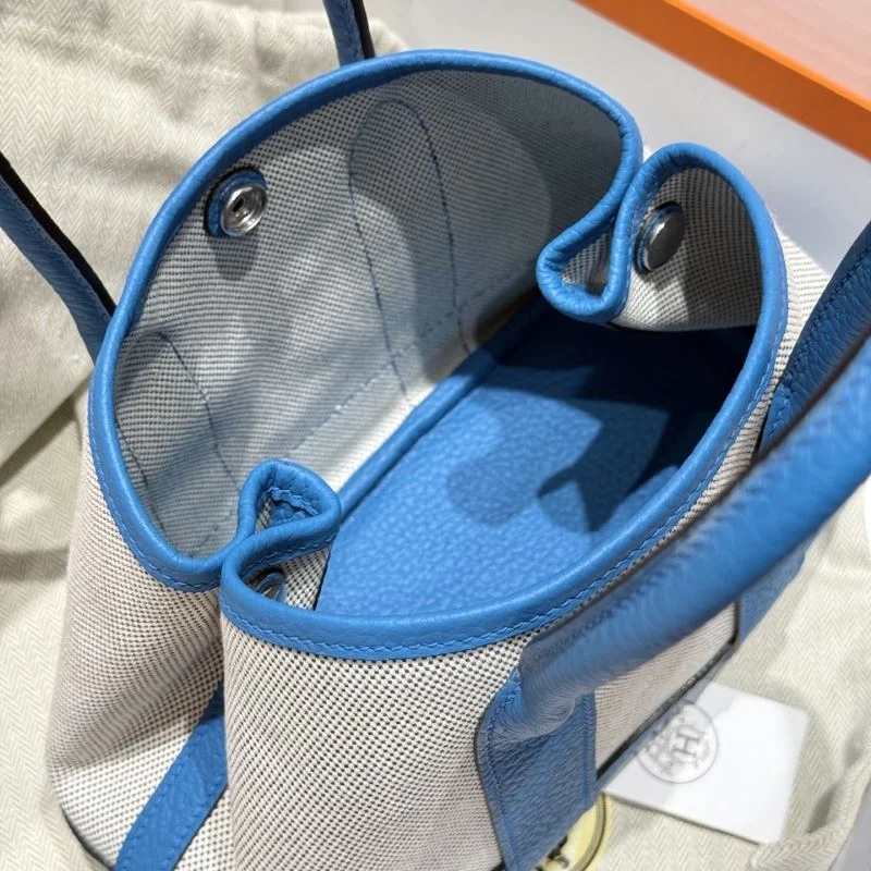 Brand-authenticated Hermes Garden Party Bags