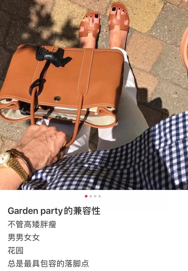 Low-cost Hermes Garden Party Bags