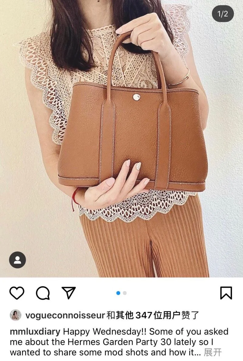 Low-cost Hermes Garden Party Bags