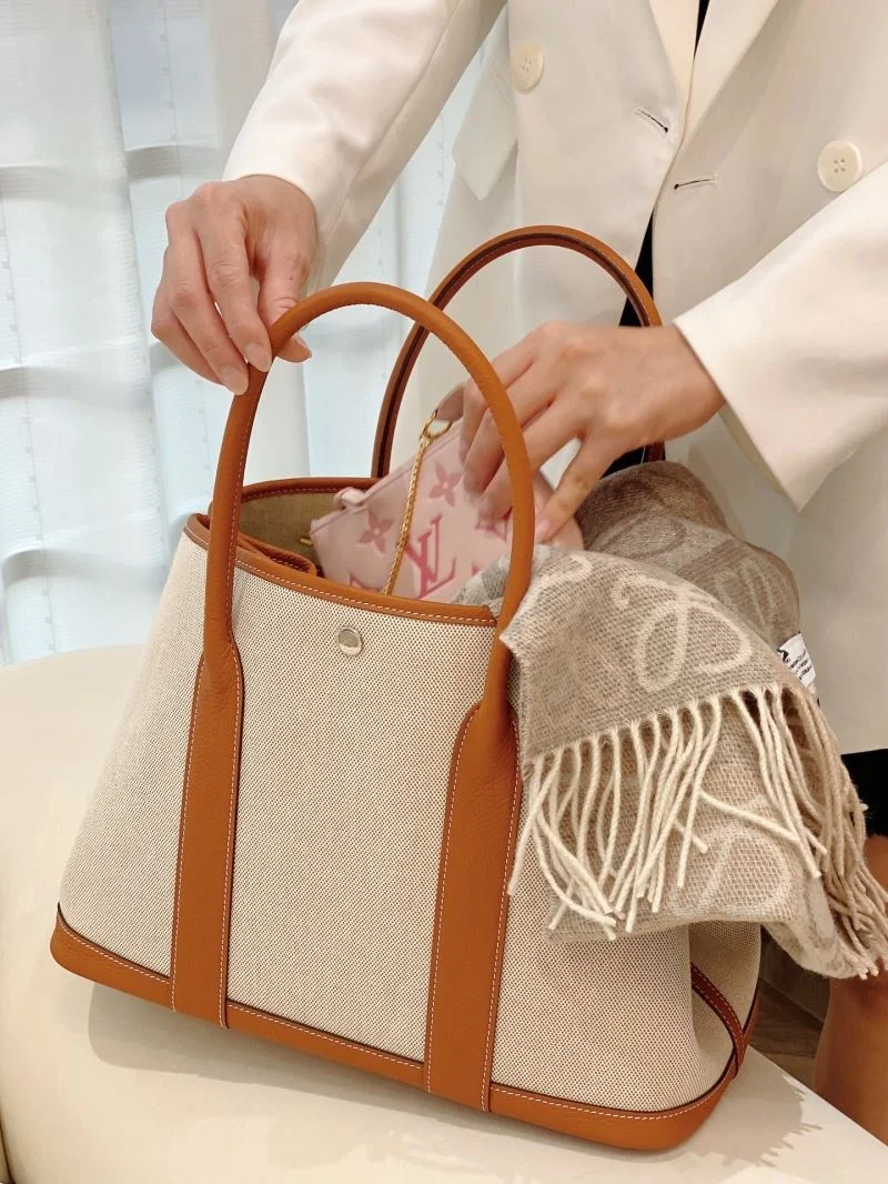 Exact replica Hermes Garden Party Bags