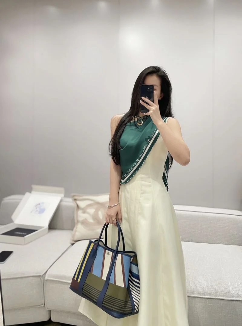 Top mirror Hermes Garden Party Bags