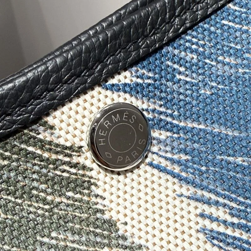 Brand-authenticated Hermes Garden Party Bags