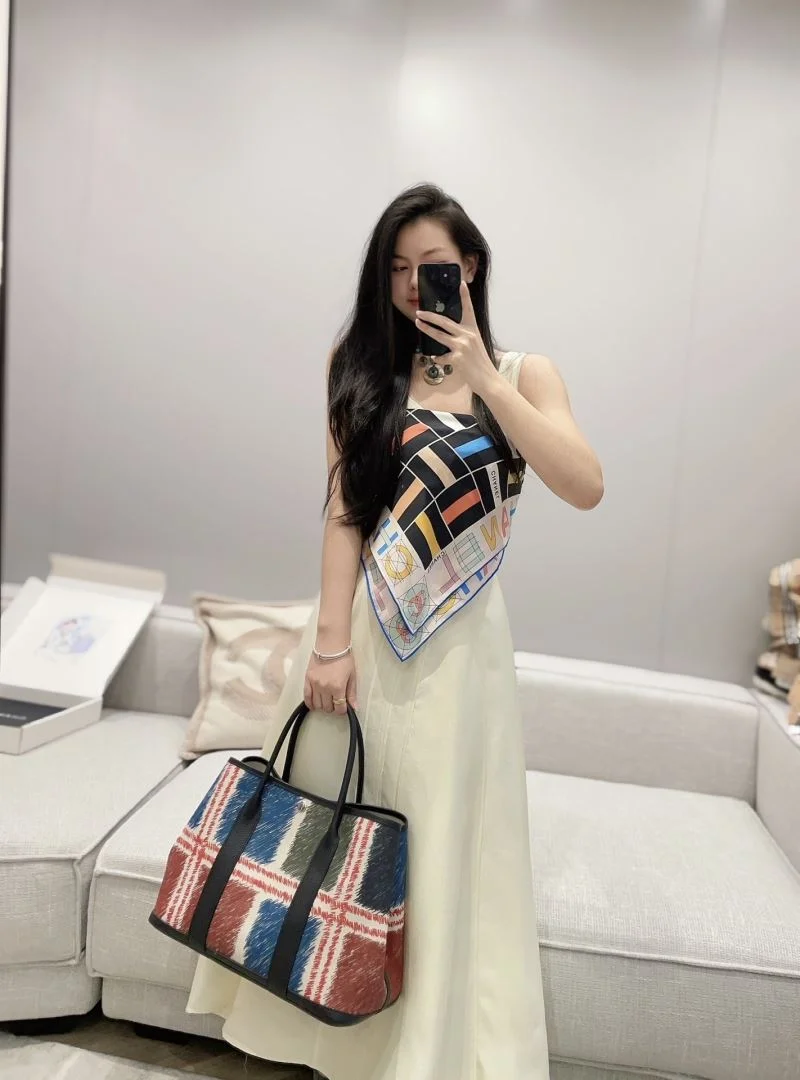 Brand-authenticated Hermes Garden Party Bags
