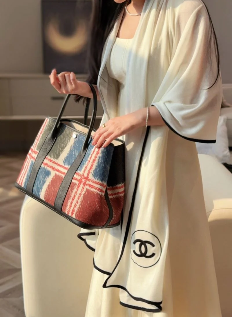 Brand-authenticated Hermes Garden Party Bags