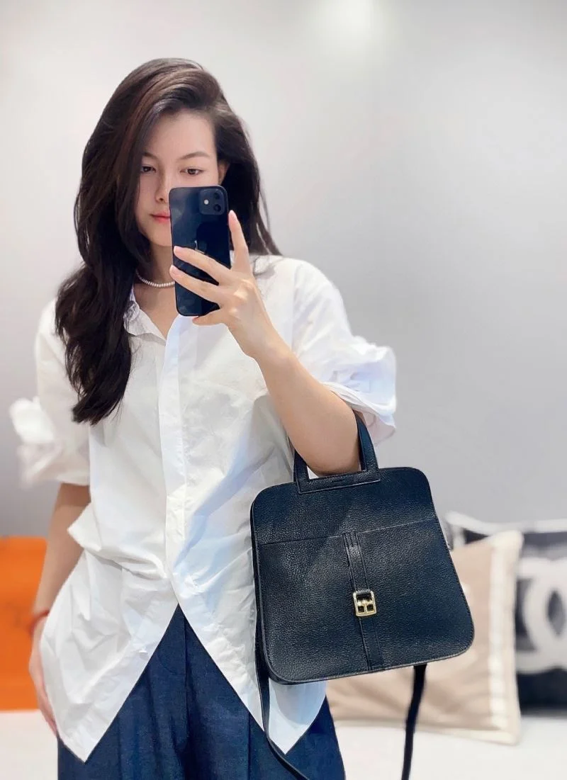 Genuine Hermes Halzan Bags