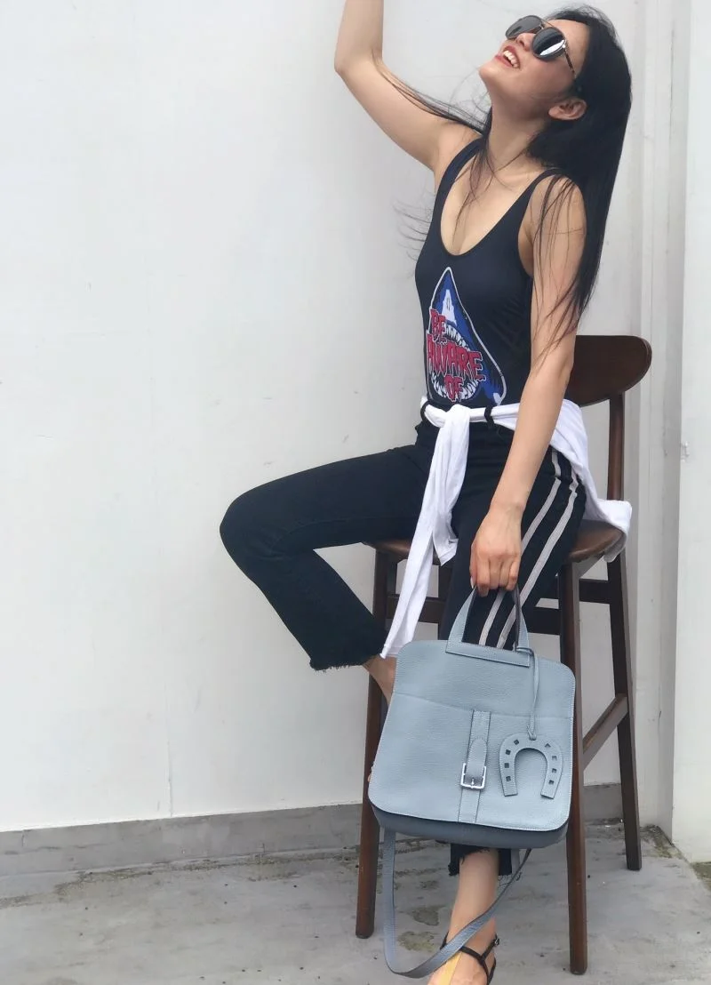 Top mirror Hermes Halzan Bags