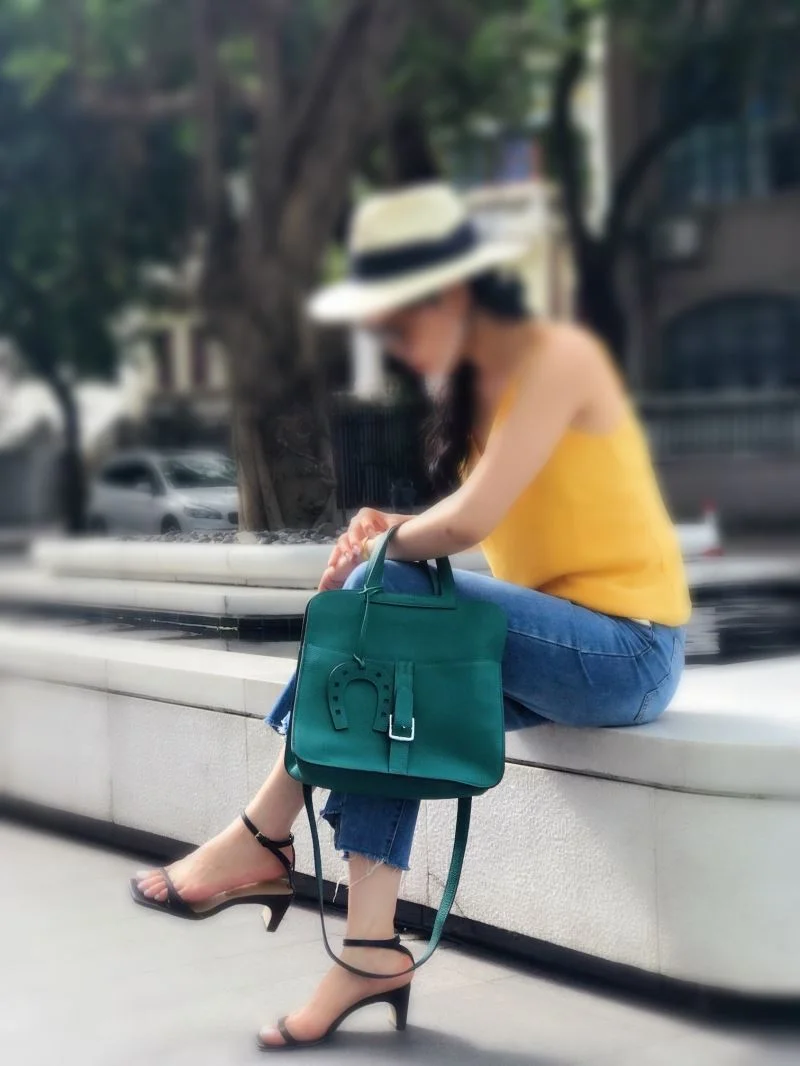 Authentic Hermes Halzan Bags