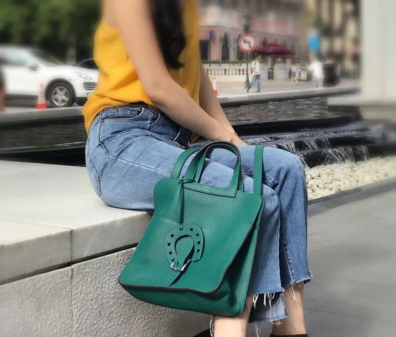 Authentic Hermes Halzan Bags