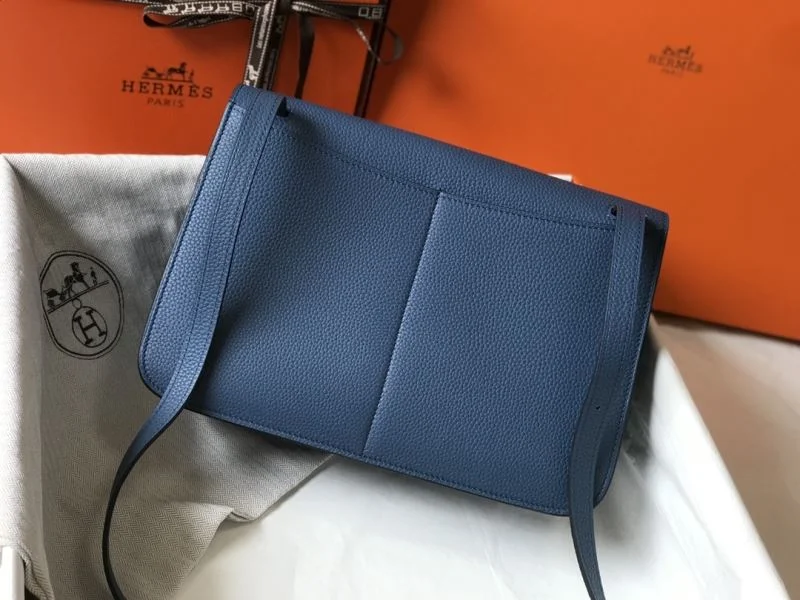 Brand-authenticated Hermes Halzan Bags