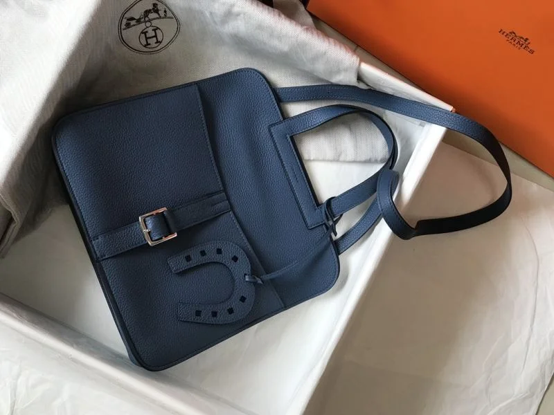 Brand-authenticated Hermes Halzan Bags