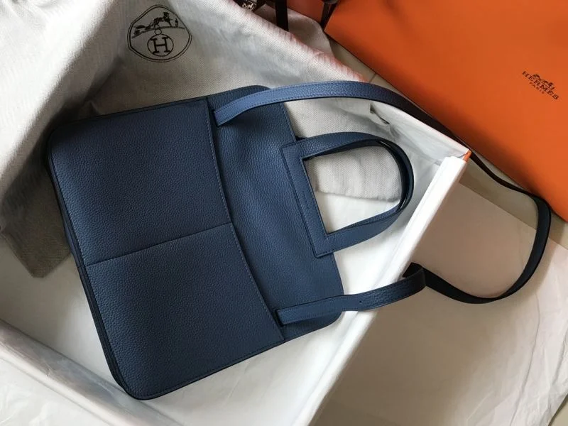 Brand-authenticated Hermes Halzan Bags