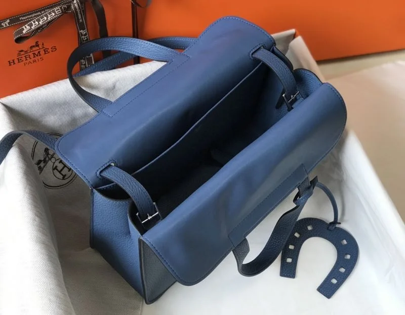 Brand-authenticated Hermes Halzan Bags