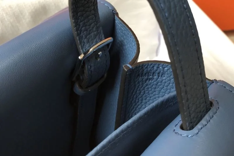 Brand-authenticated Hermes Halzan Bags