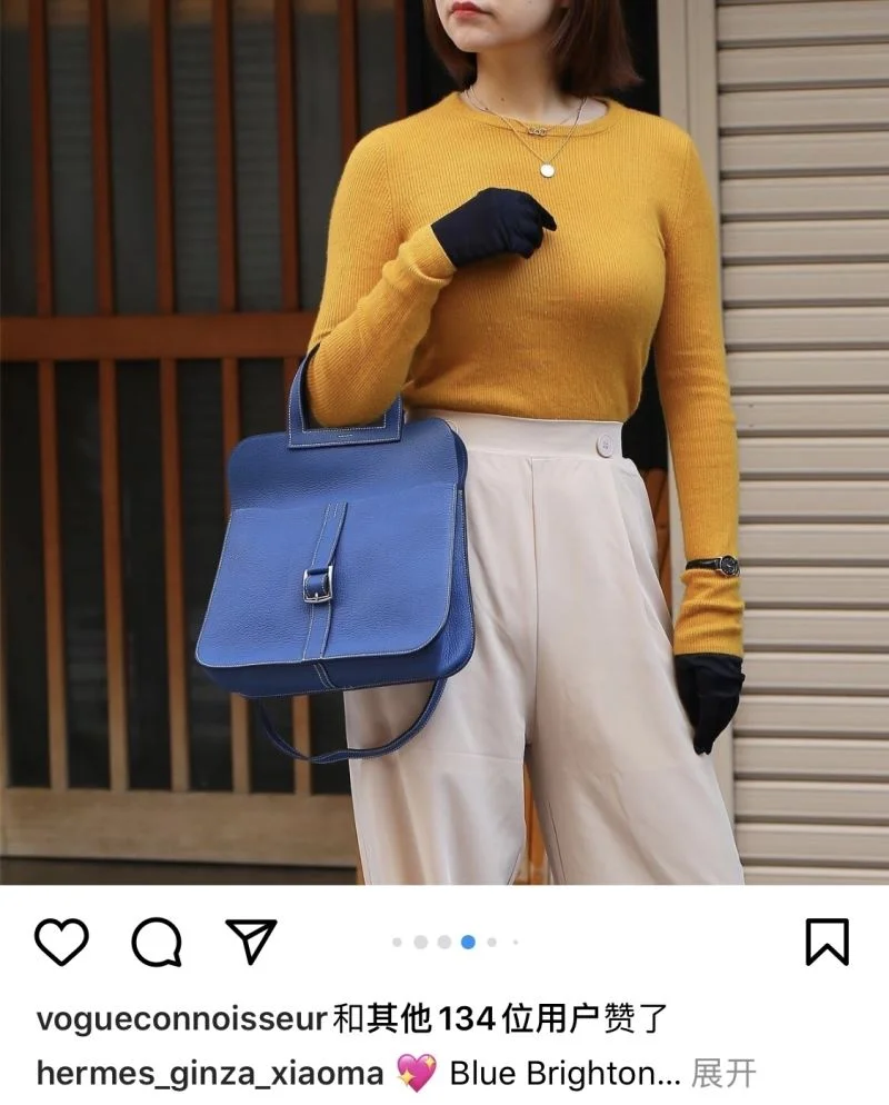 Brand-authenticated Hermes Halzan Bags