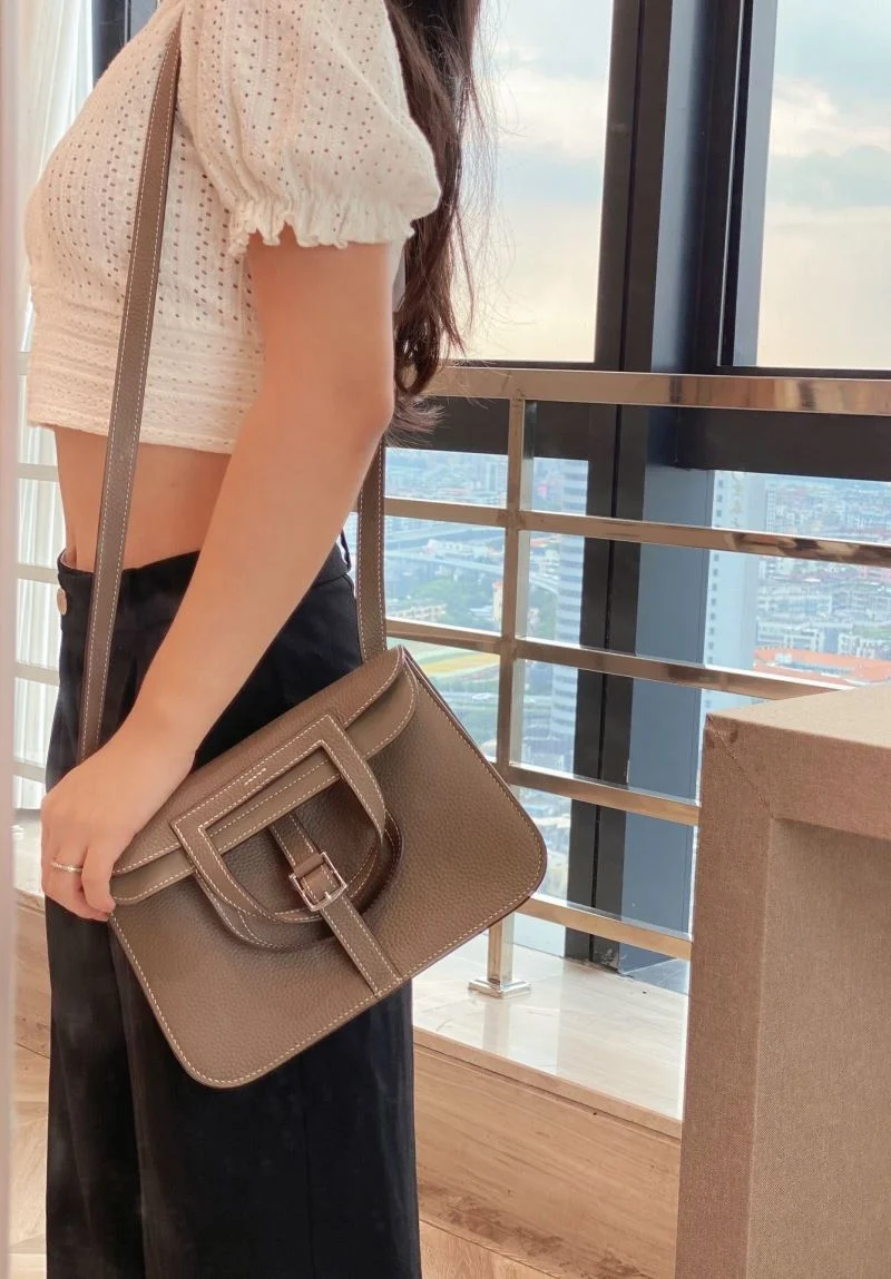 Perfect replica Hermes Halzan Bags
