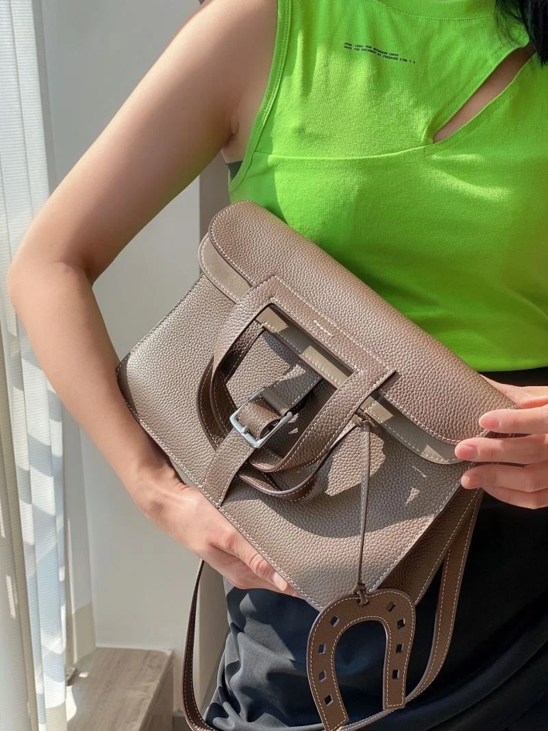 Value-priced Hermes Halzan Bags