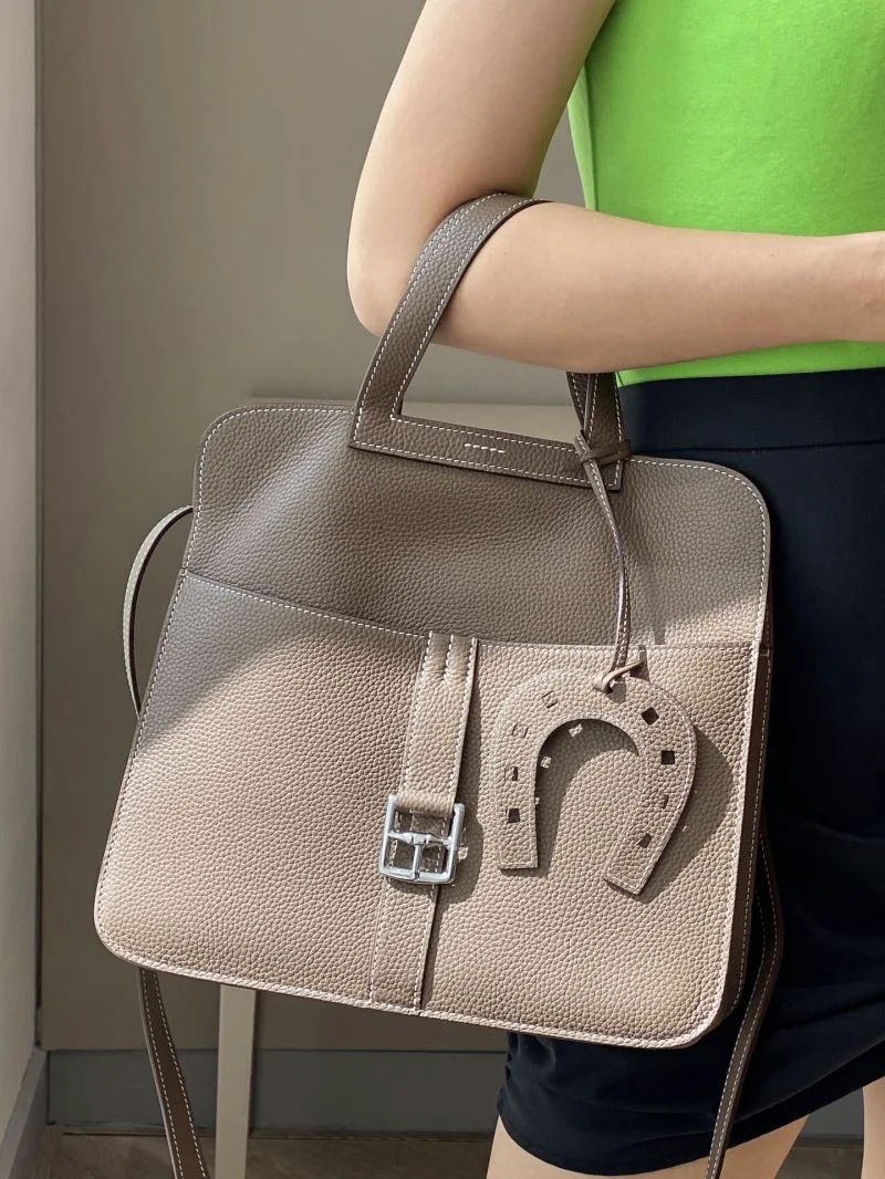 Value-priced Hermes Halzan Bags