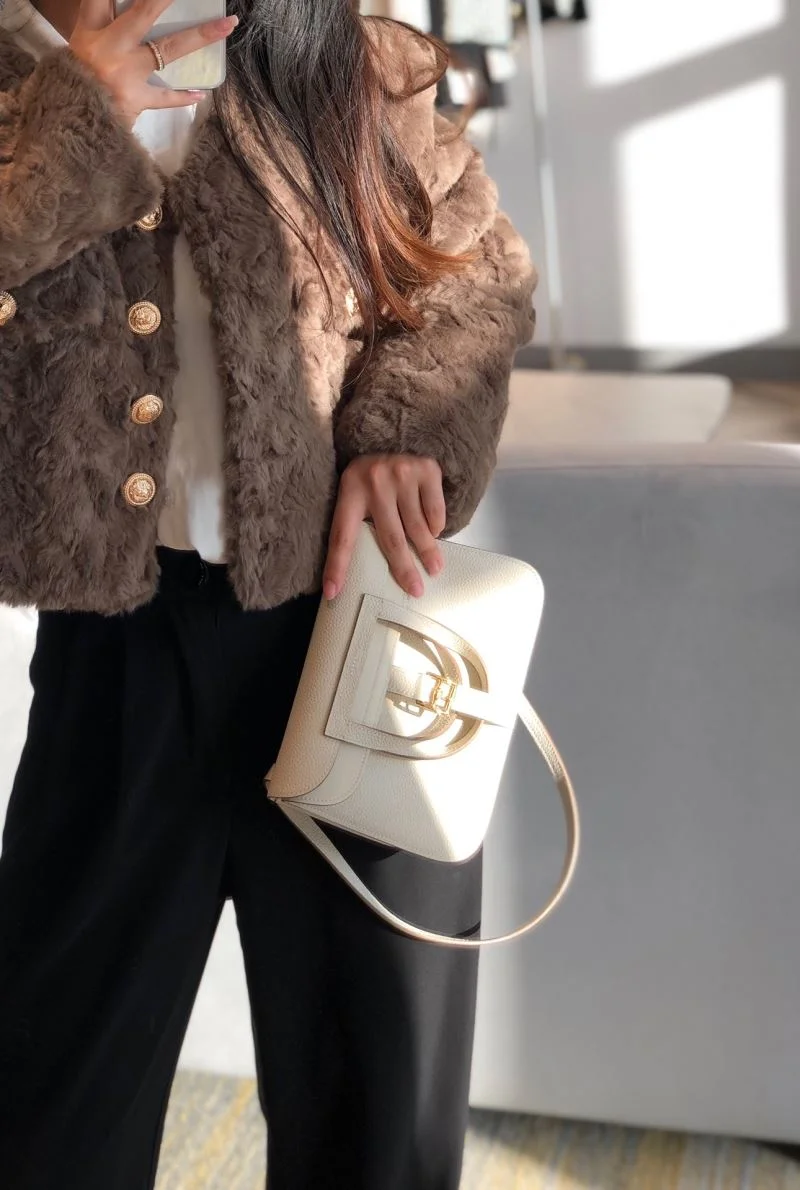 Brand-authenticated Hermes Halzan Bags
