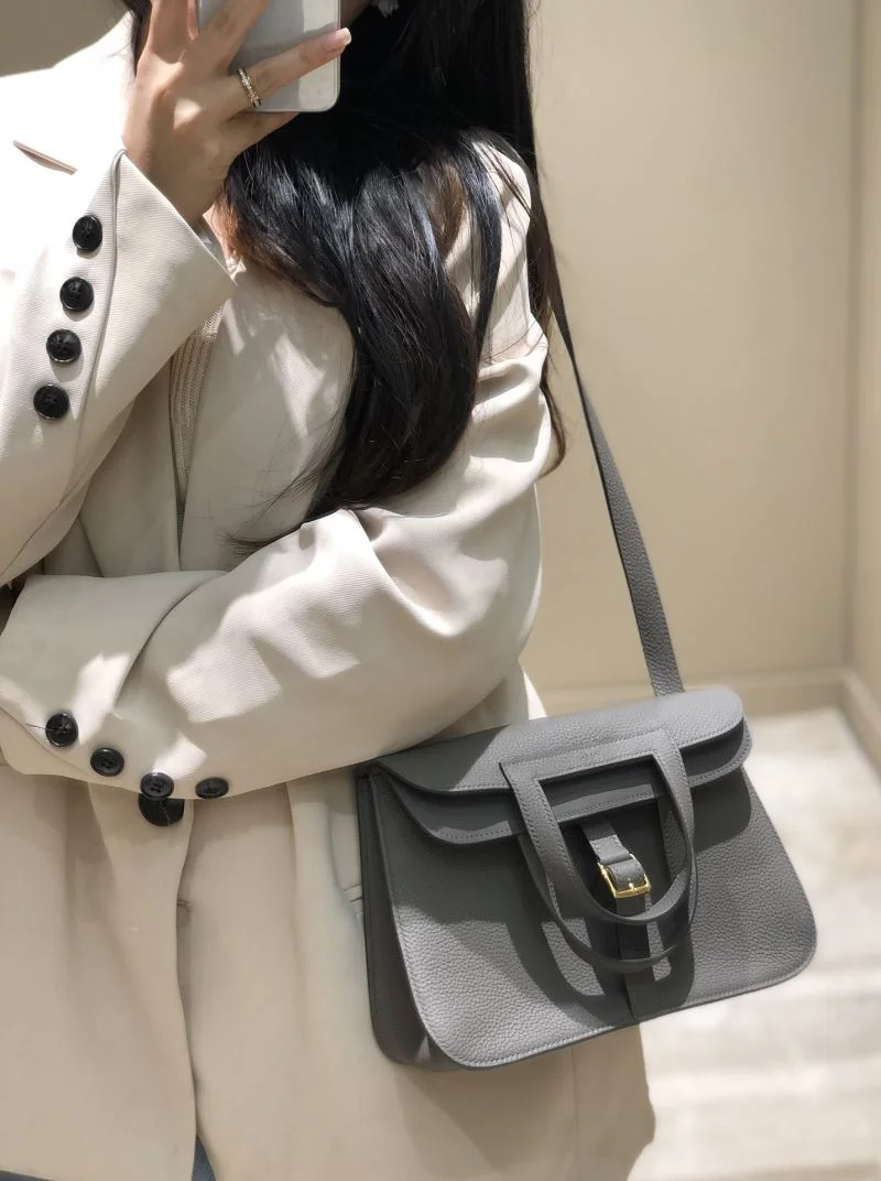 Value-priced Hermes Halzan Bags