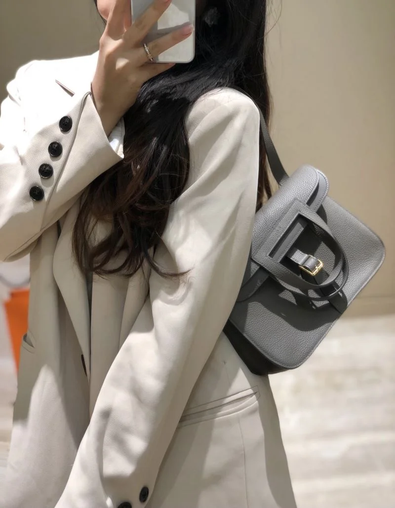 Value-priced Hermes Halzan Bags